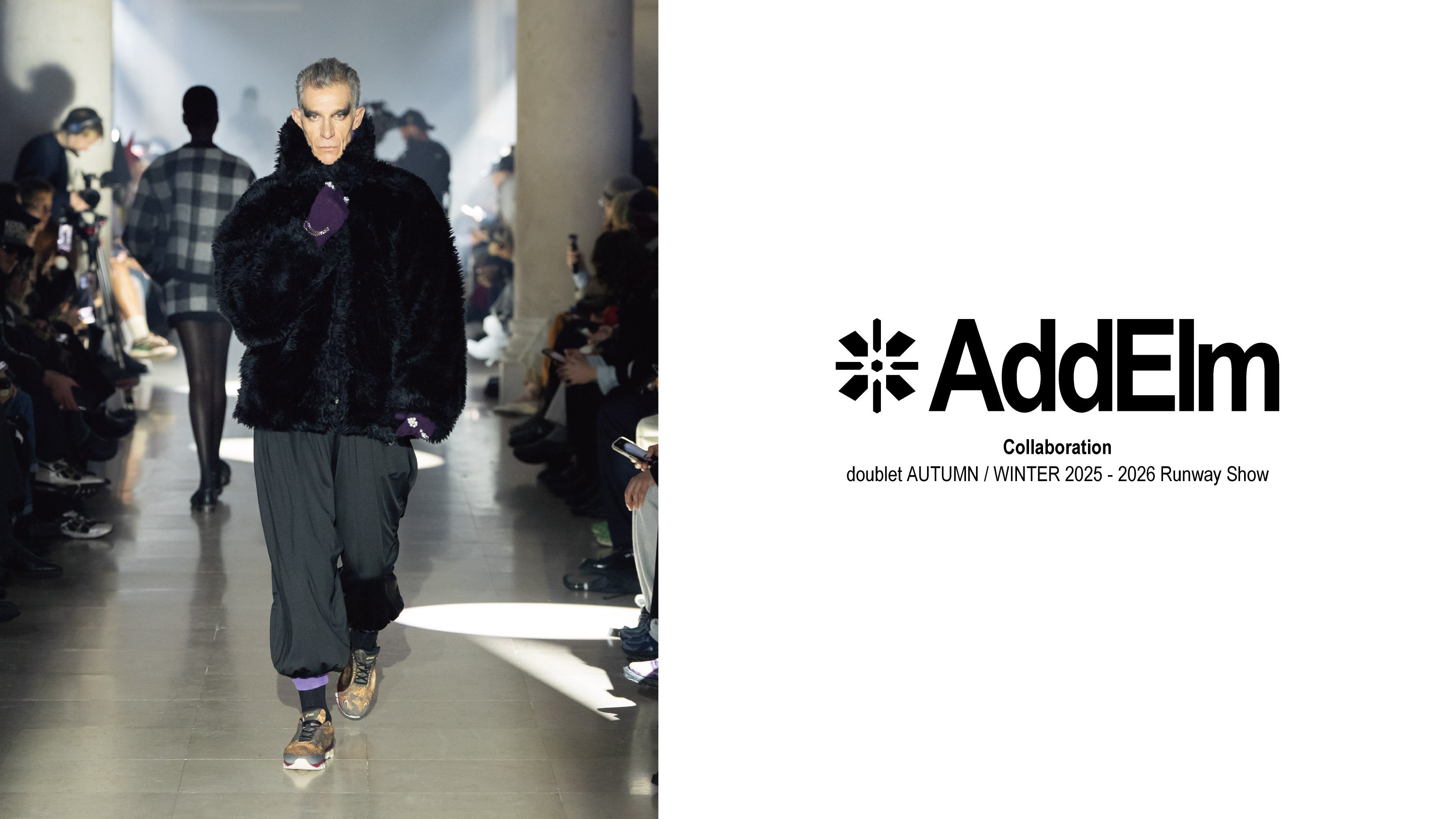 AddElm Featured in doublet AUTUMN/WINTER 2025-2026 Runway Show in Pari
